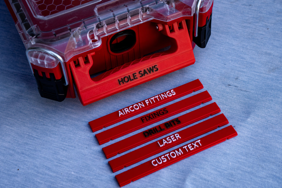 Packout, Custom Label Strip (Half Width) – Innovate Studio