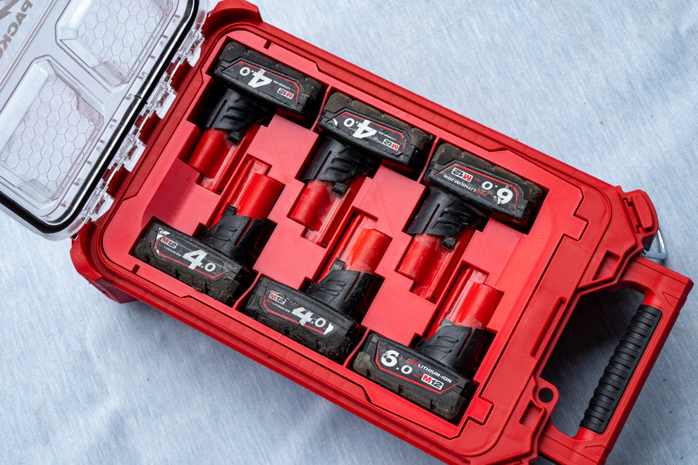 Regular Packout Tool Insert, M12 Batteries – Innovate Studio
